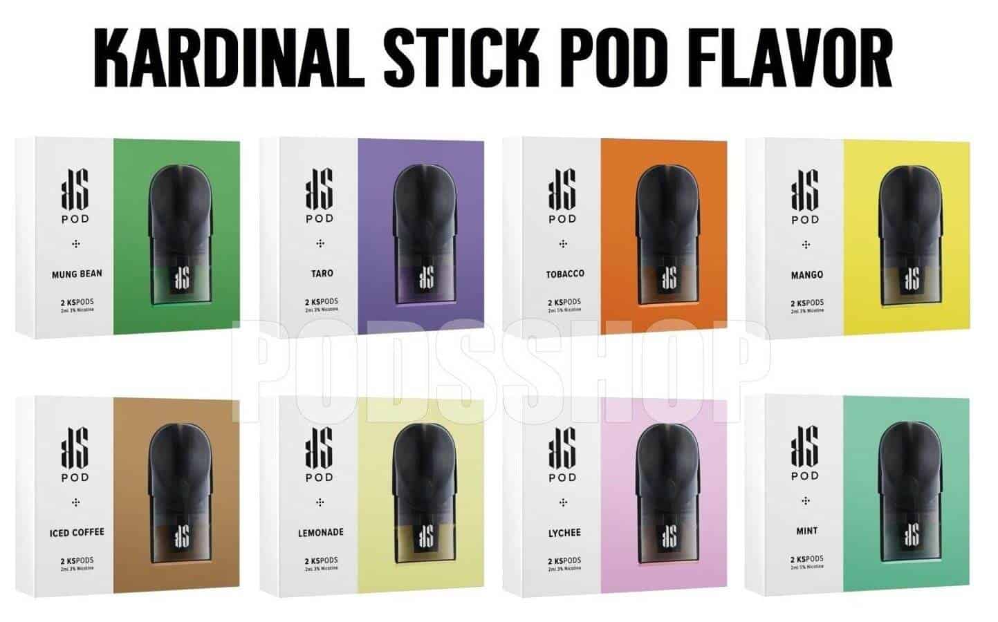 Kardinal Stick POD และ KS KURVE POD ใช้ร่วมกันได้หรือไม่อย่างไร